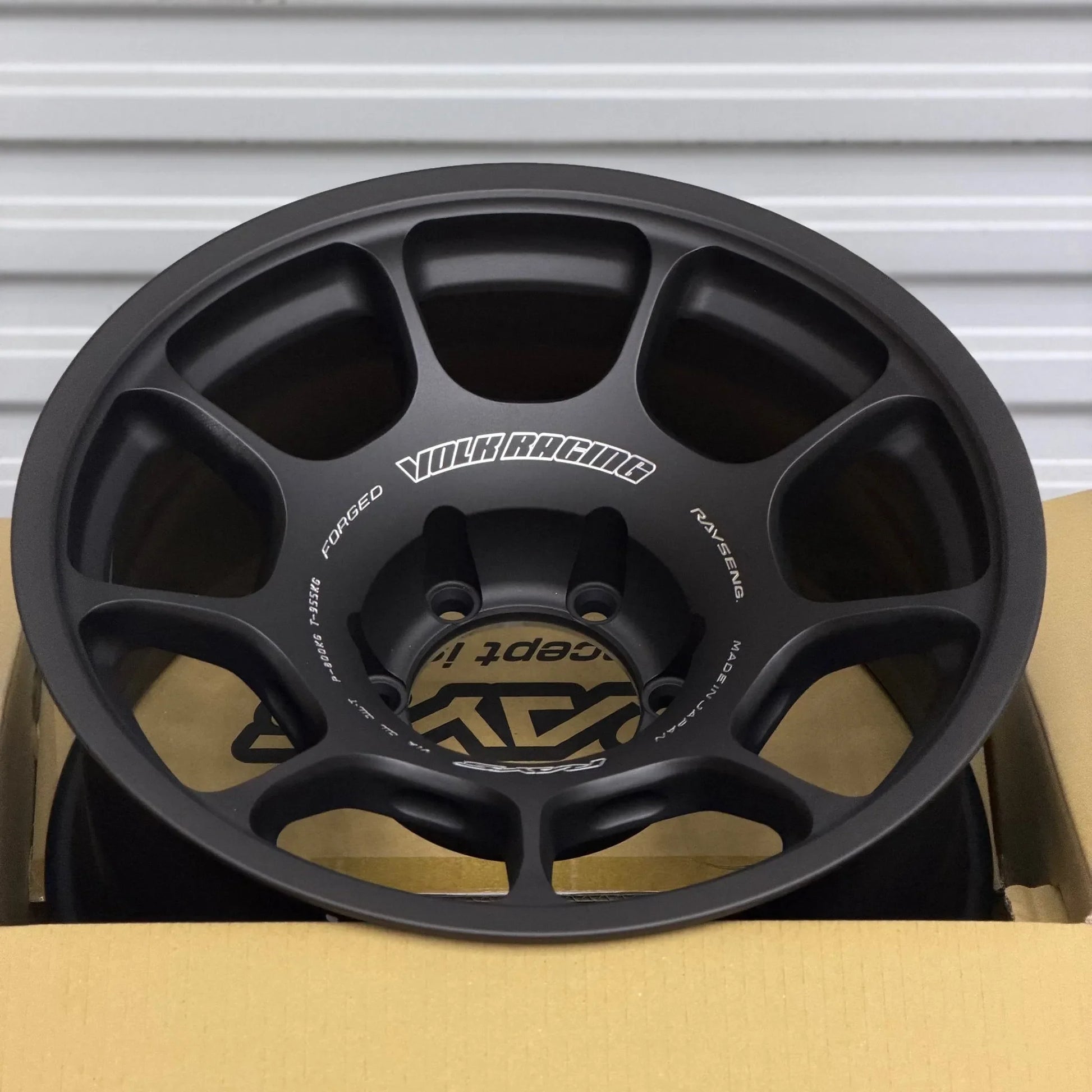 Volk Racing ZE40X 17x9 -20 6x139.7 Blast Black 2 - Forged Offroad ...
