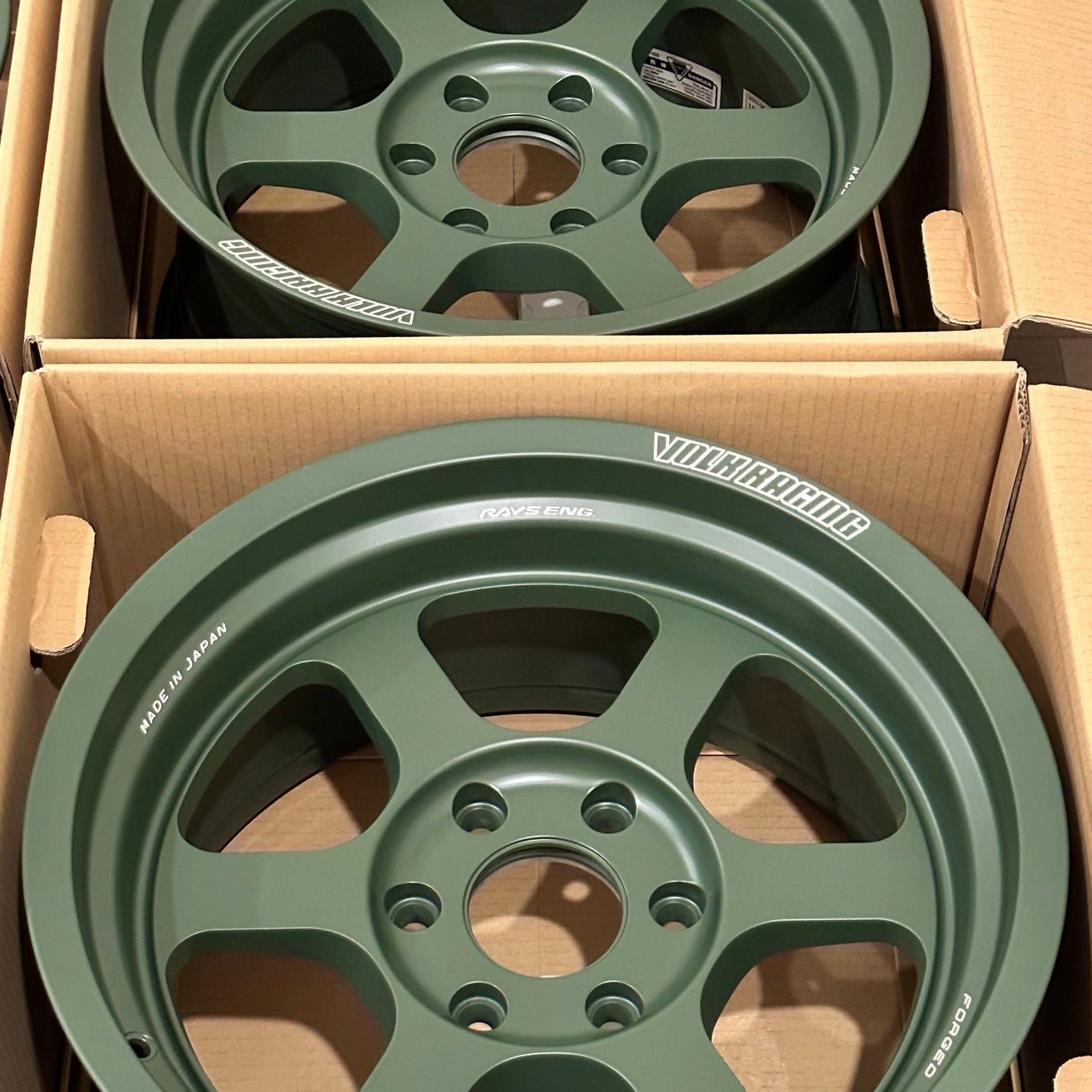 Volk Racing TE37XT M-Spec 18x9 -1 6x135 Matte Dark Green (SET) – WheelFlip