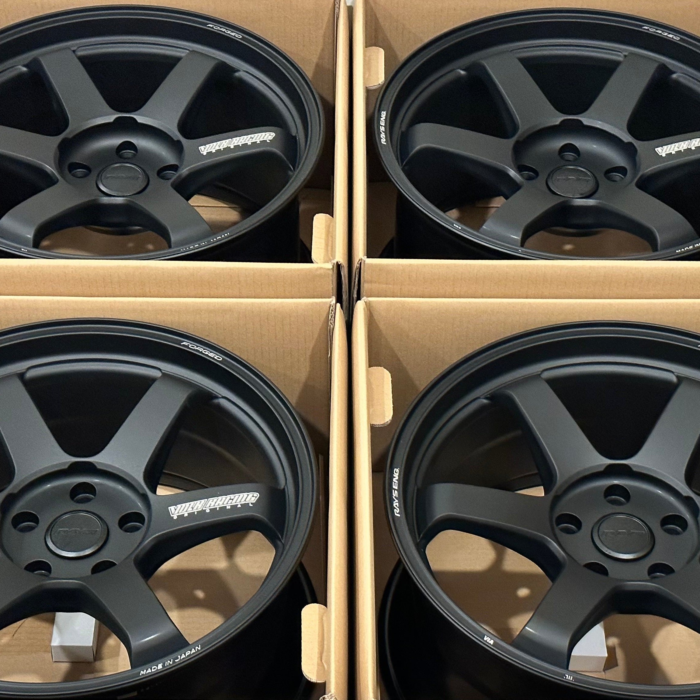 Volk Racing TE37 Ultra M-Spec 19x9.5 +23, 19x11 +37 5x120 Matte Black ...