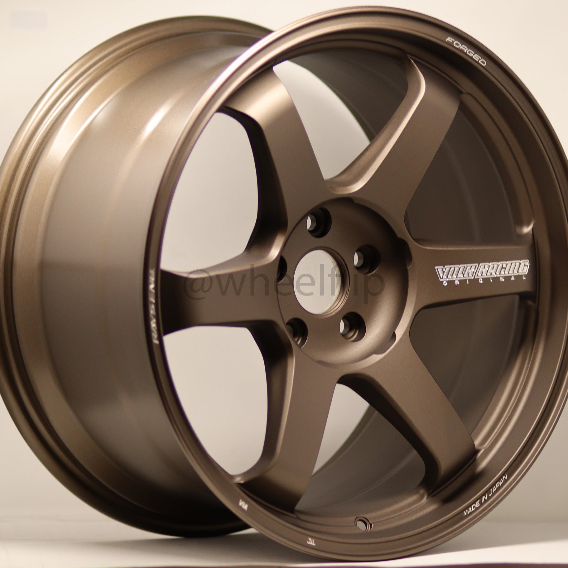 Volk Racing TE37 Ultra M-Spec 19x10.5 +31 5x114.3 Blast Bronze (SET ...