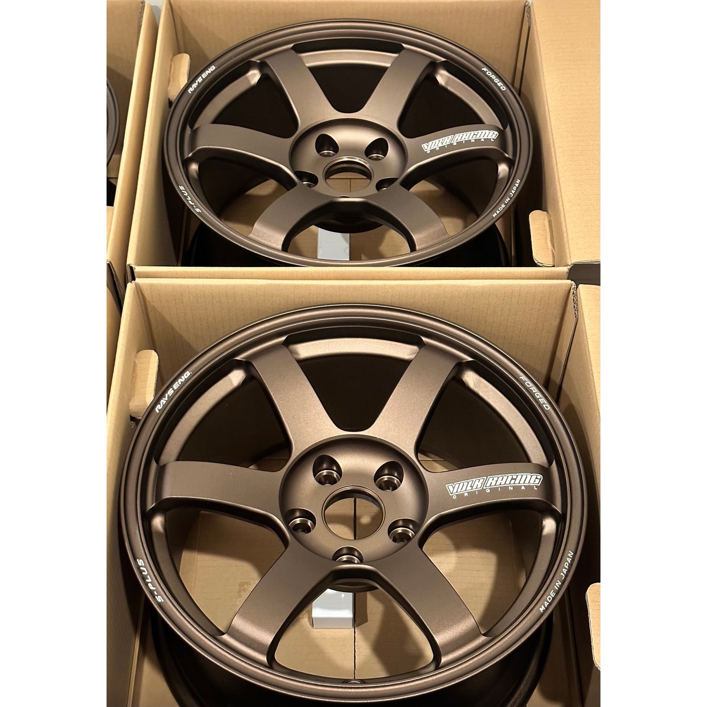 Volk Racing TE37 Saga S-Plus 17x9 +22 5x114.3 Bronze (SET) – WheelFlip
