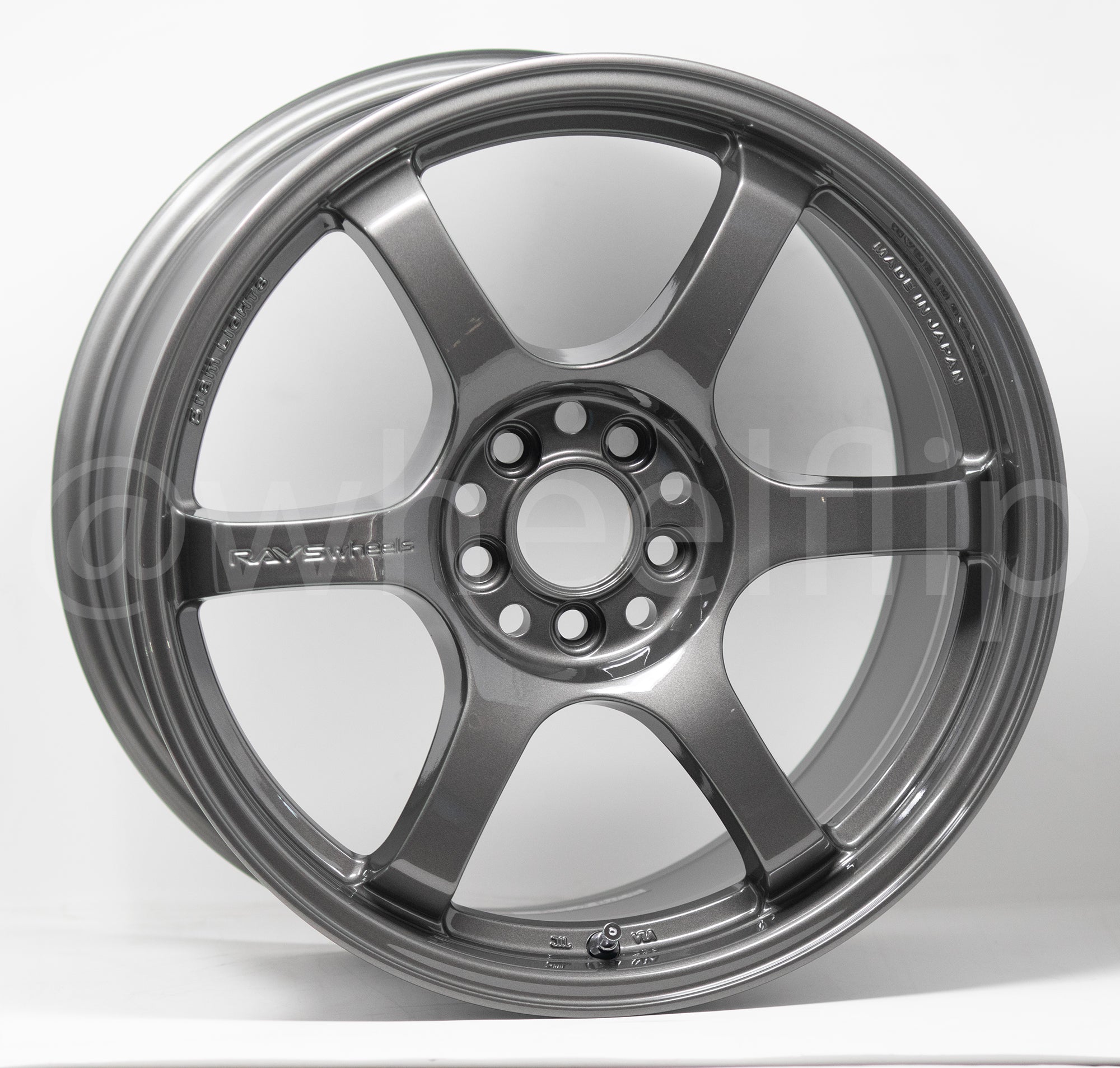Gram Lights 57DR 17x9 +38 5x100 HS Gunmetallic (SET) – WheelFlip
