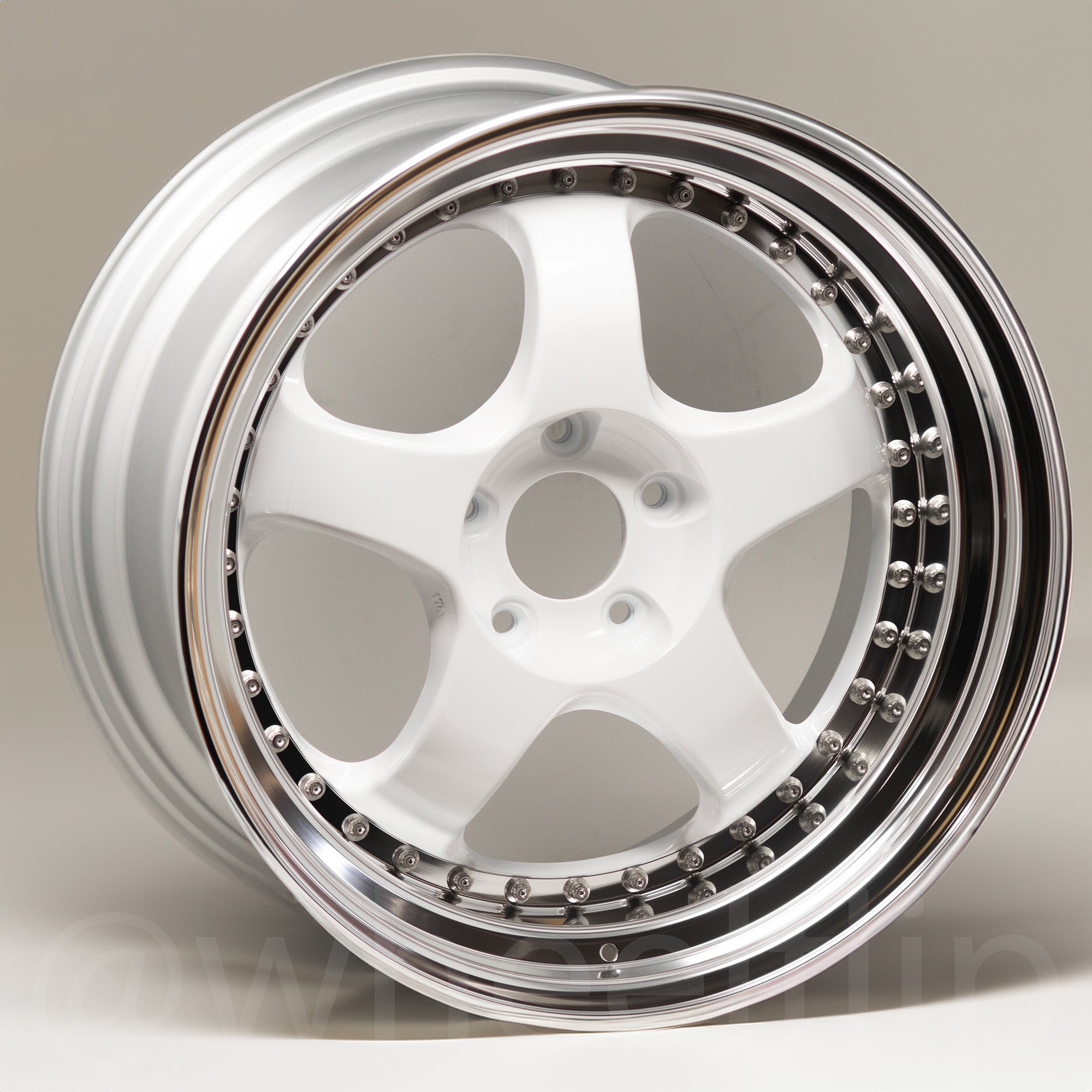 Work Meister S1 3P 18x9.5 +16 5x114.3 White (SET) – WheelFlip