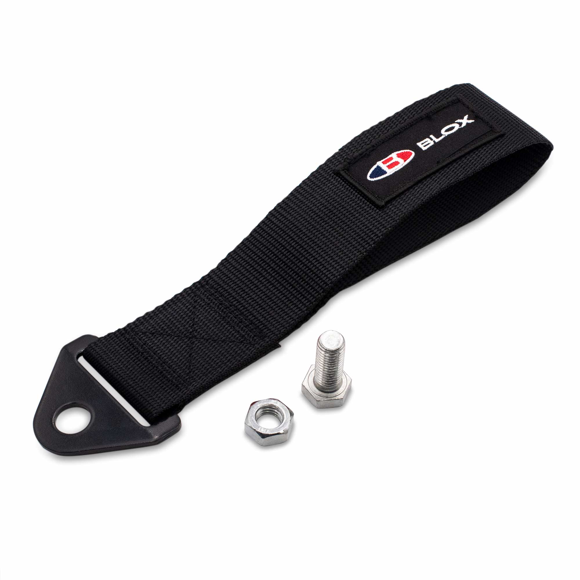 BLOX Racing Universal Tow Strap with Blox Logo (BXAP-00034-BK) – WheelFlip