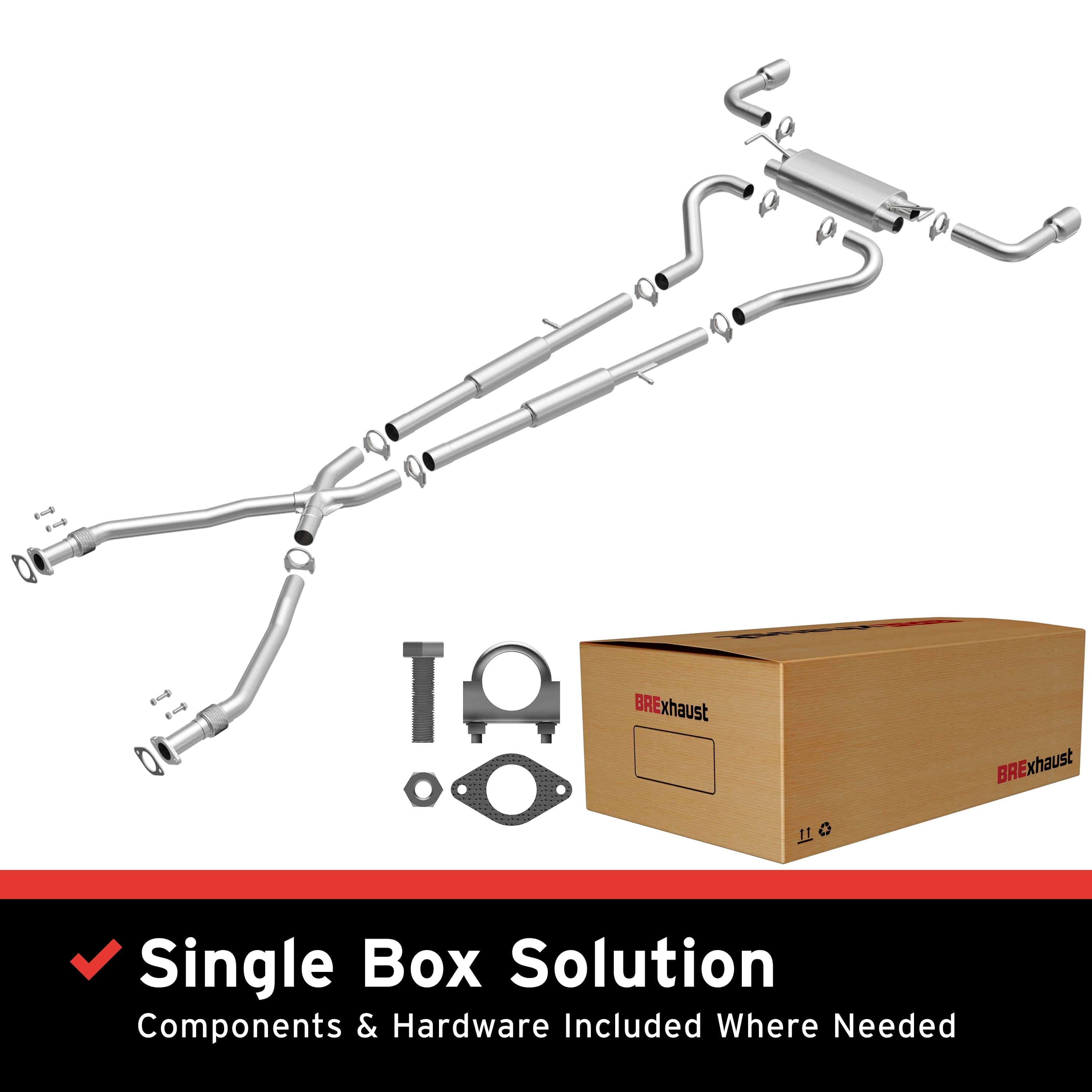 Magnaflow Direct-Fit Replacement Exhaust System | Infiniti Q50 (14-23 ...