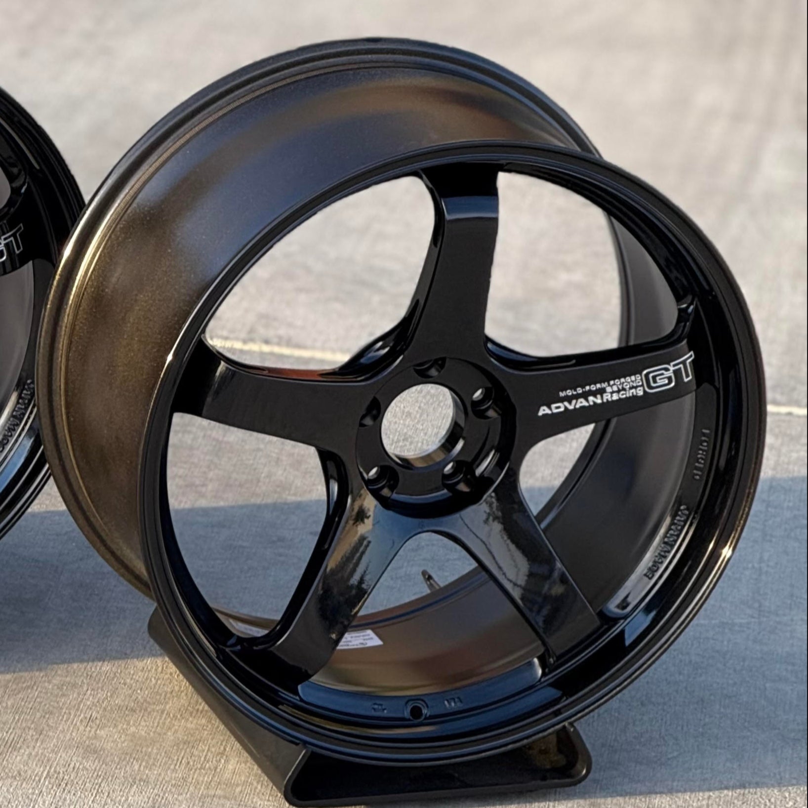 Advan GT Beyond 20x10 +30, 20x12 +20 5x114.3 Racing Titanium Black (SE ...